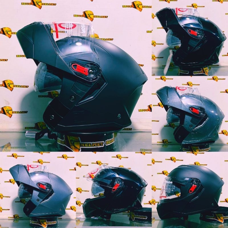 Jual helm full face studds modular | Shopee Indonesia