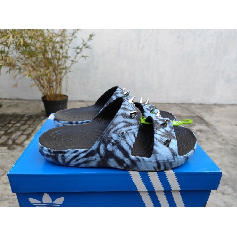 Jual Sandal Crocs Classic Rebel Slide (100% ORI) 39-40 | Shopee Indonesia