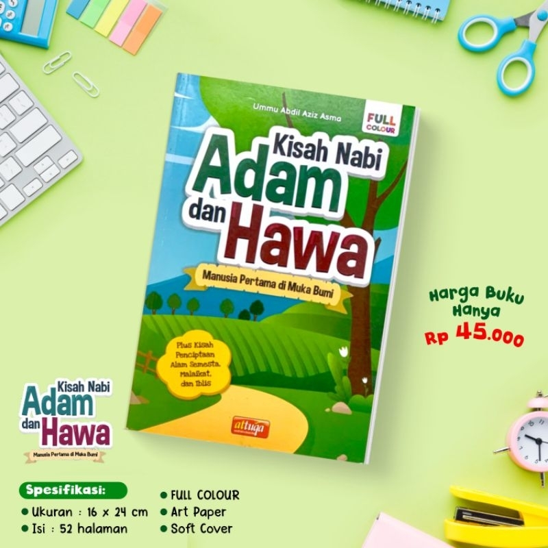 Jual Buku Kisah Nabi Adam dan Hawa | Shopee Indonesia
