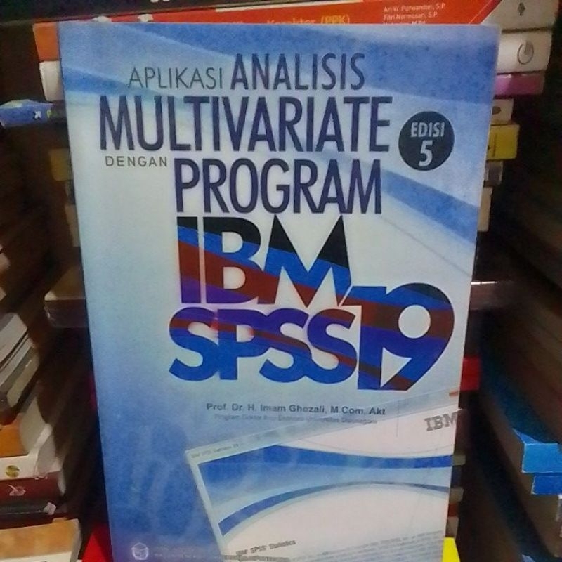 Jual Aplikasi Analisis MULTIVARIATE dengan Program IBM SPSS 19 | Shopee Indonesia