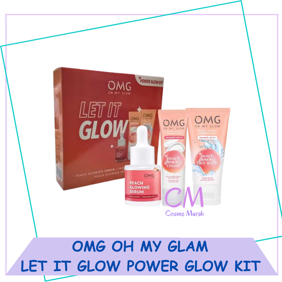 Jual CM OMG Oh My Glow Let it Glow Power Glow Kit | Paket Perawatan ...