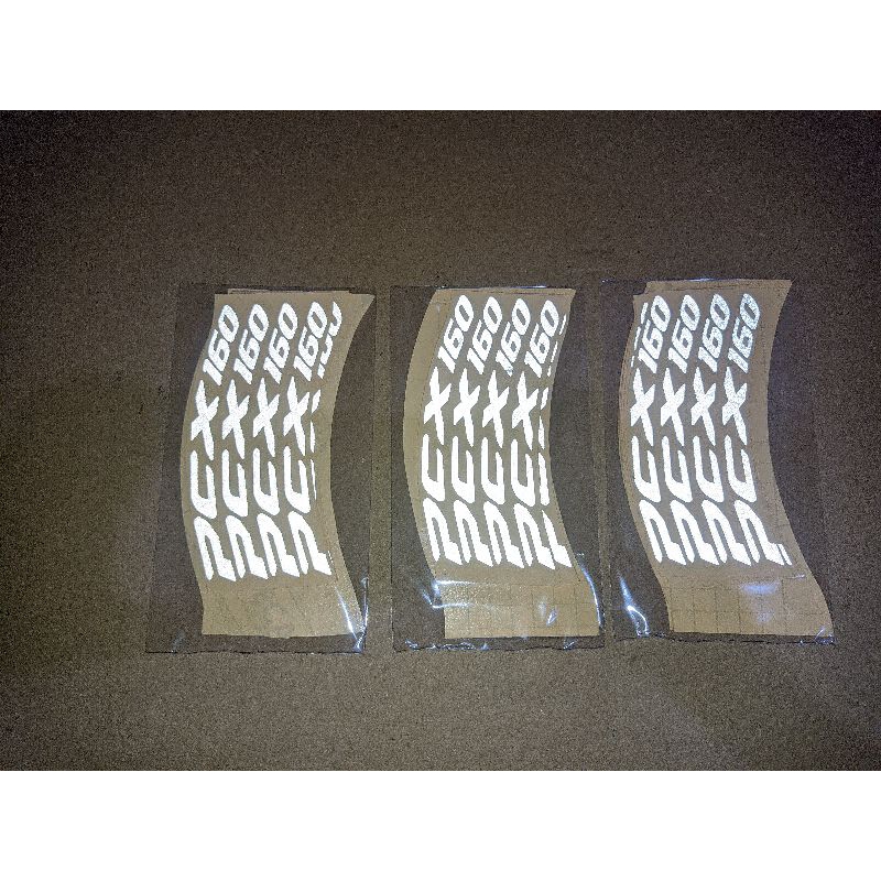 Jual Stiker cutting list velg Honda PCX 160 new | Shopee Indonesia