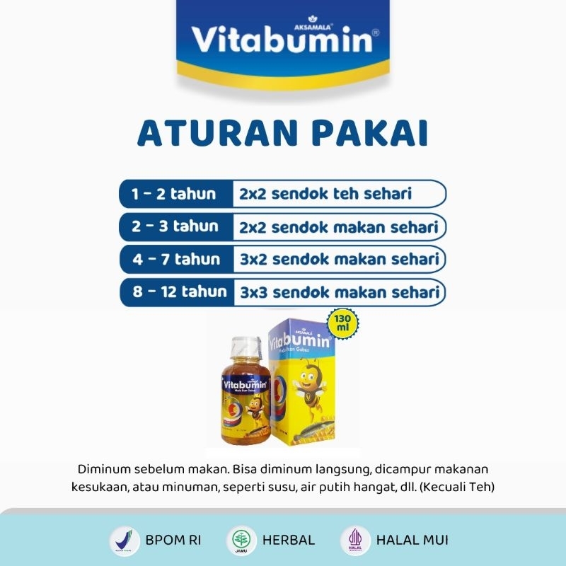 Jual Vitabumin 130ml | Shopee Indonesia