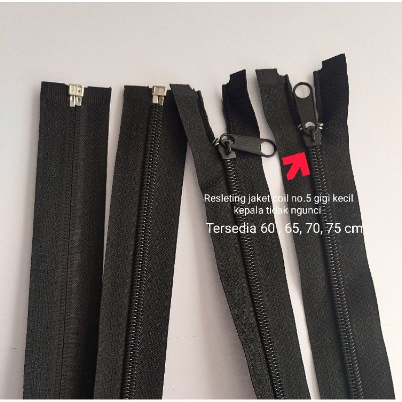 Jual Resleting Jaket Coil (12pcs) | Shopee Indonesia