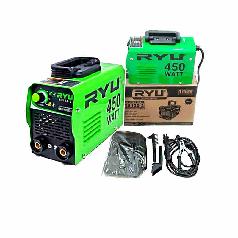 Jual RYU Mesin Las 450watt 120a RII 120-2 a Trafo Las Listrik Travo Las Welding Inverter IGBT ...