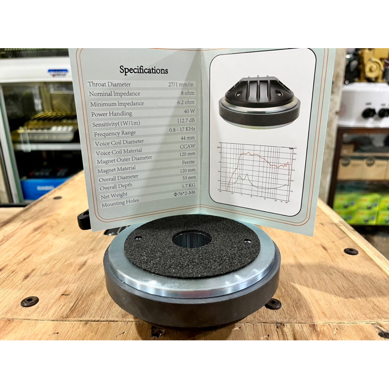 Jual Driver Tweeter DEXO DE250-20 ORIGINAL Professional driver tweeter ...