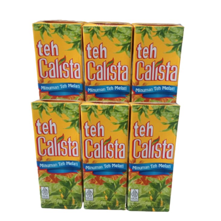 Jual Jasmine Teh Calista 200 Ml Per 6 Pcs | Shopee Indonesia