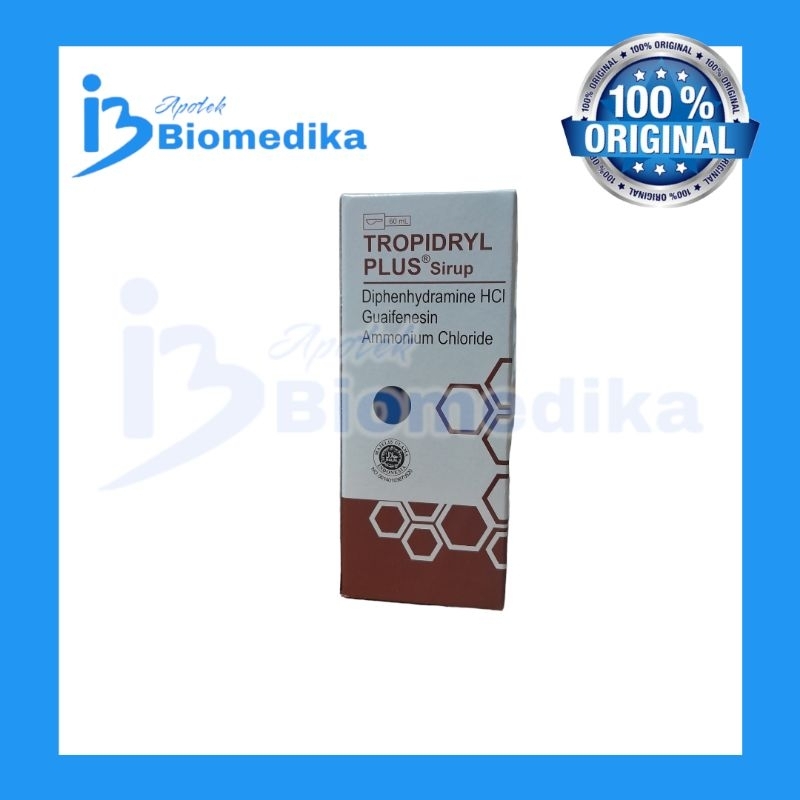 Jual TROPIDRYL PLUS SIRUP 60ML | Shopee Indonesia