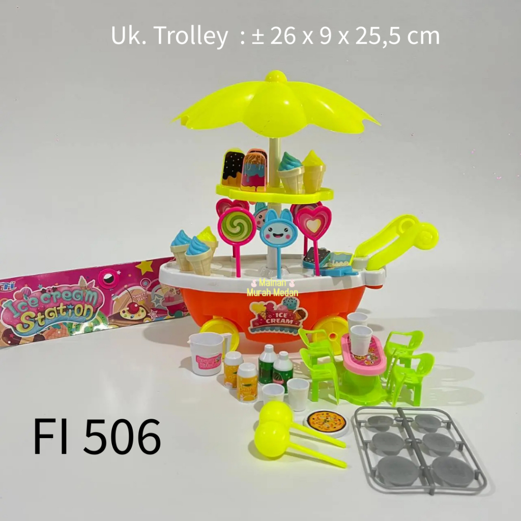 Jual M3 - Mainan Gerobak Ice Cream FI506 / Mainan Es Krim | Shopee ...
