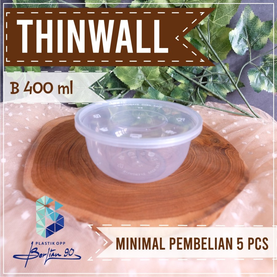 Jual Thinwall MANGKOK BULAT 400ml + tutup / bowl plastik mangkuk baso ... Jual Thinwall MANGKOK BULAT 400ml + tutup / bowl plastik mangkuk baso ...