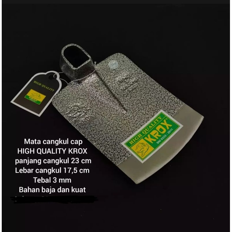 Jual Cangkul Pacul Tani Alat Pertanian Cap Mata High Quality Krox Buaya ...