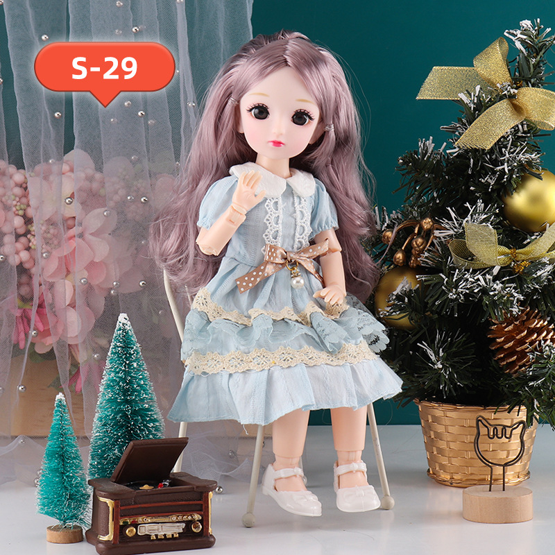 Jual FAVO Mainan Anak Boneka Seri (S U) BJD Doll 30cm Cute DIY Girls ...