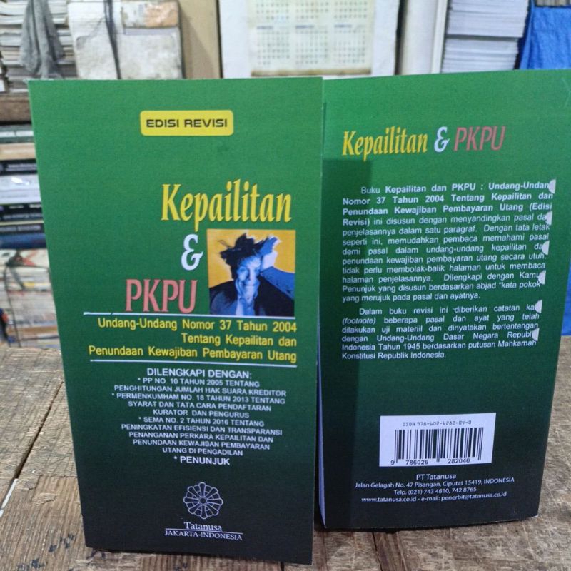 Jual KEPAILITAN & PKPU EDISI REVISI TATANUSA | Shopee Indonesia