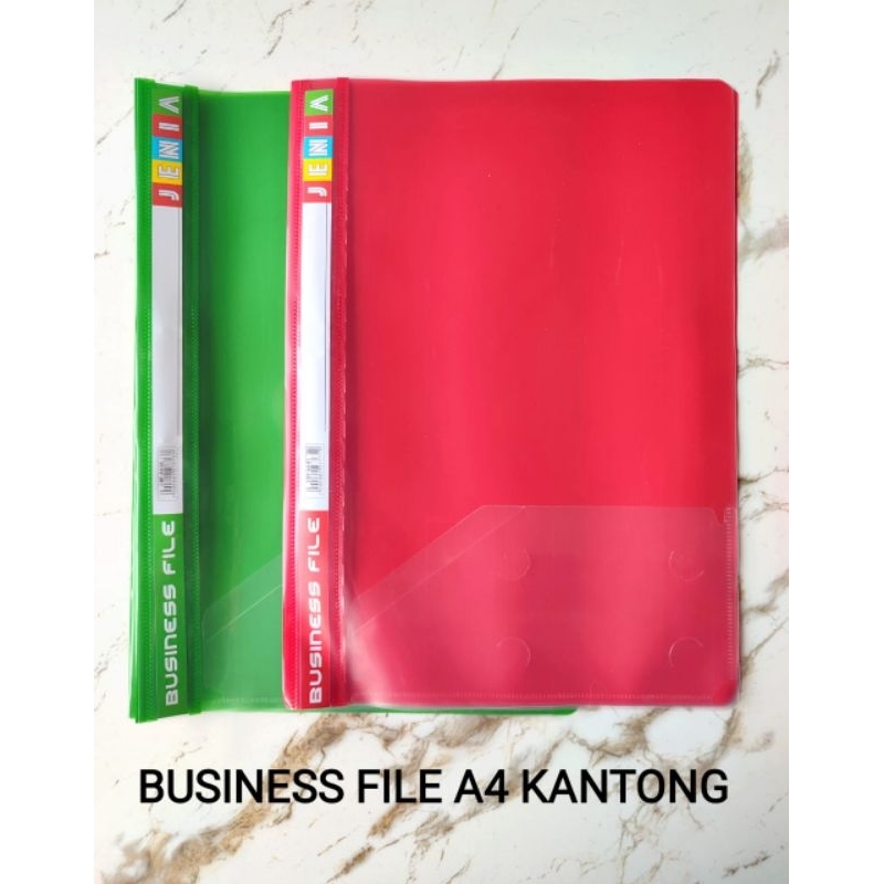Jual Business File KANTONG A4 JENIA JDF - A4 01 ( 1 Pack / 12 Pcs ...