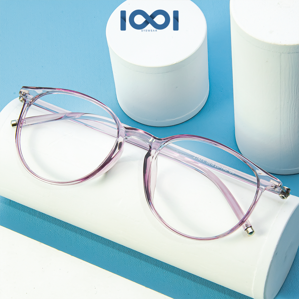 Jual IOOI Eyewear - Kacamata Round TR90 Trend Modern Bisa Req Minus ...