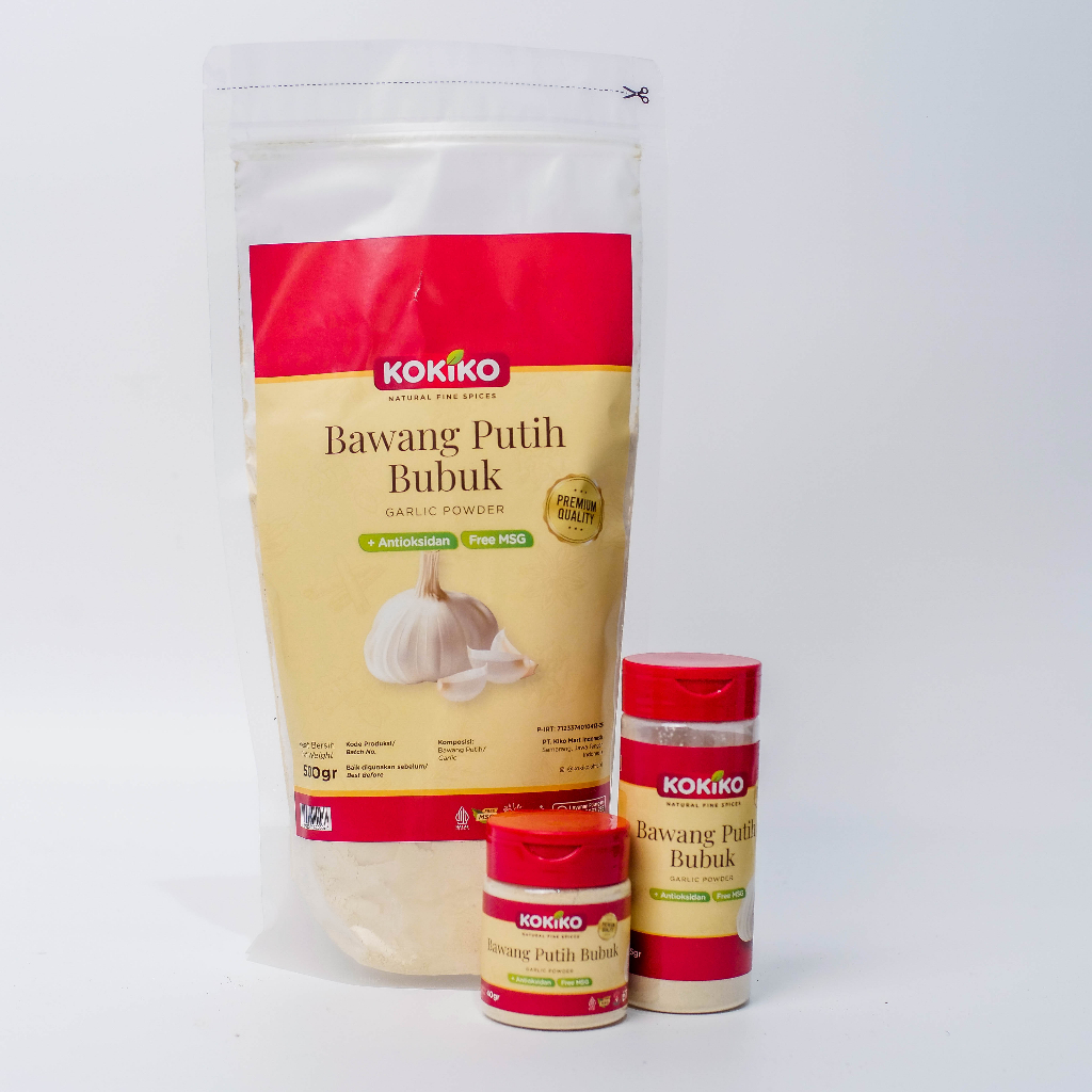 Jual KOKIKO Bawang Putih Bubuk / Garlic Powder 40 Gram - 65 Gram - 100 ...