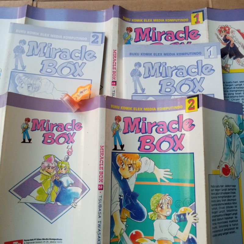 Jual (set shounen) miracle box (1-2 tamat) - tsubasa iwasaki - komik ...