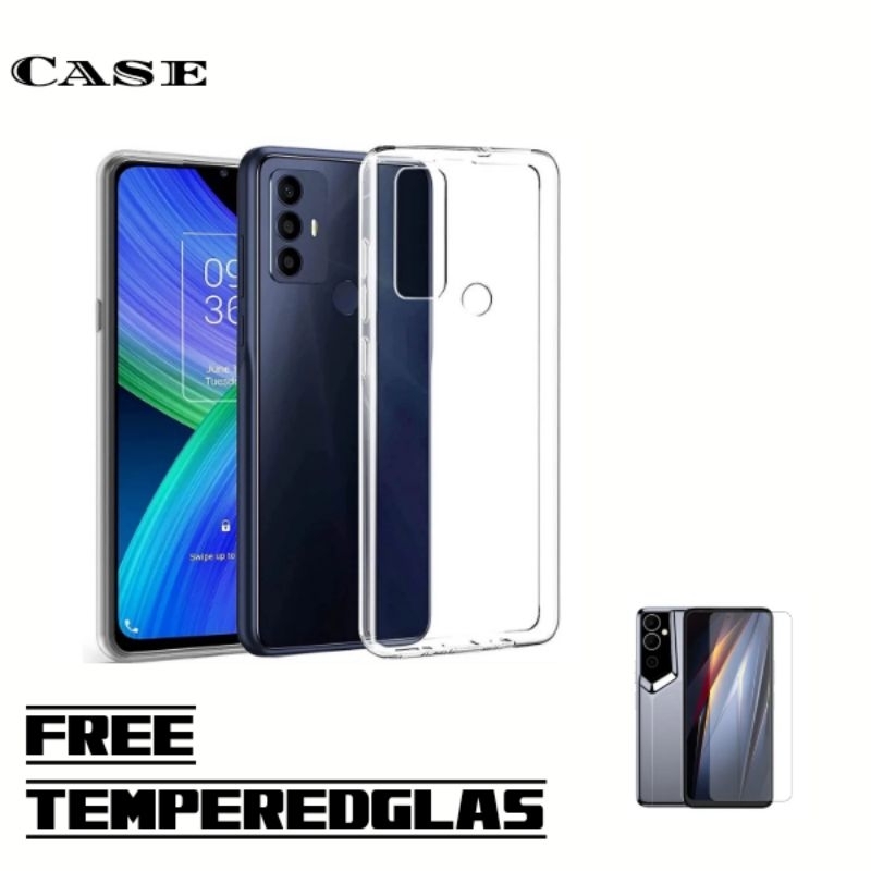 Jual Soft Case Sharp Aquos V6 - V6 Plus 2022 - 6.52 inch - clear Gratis ...