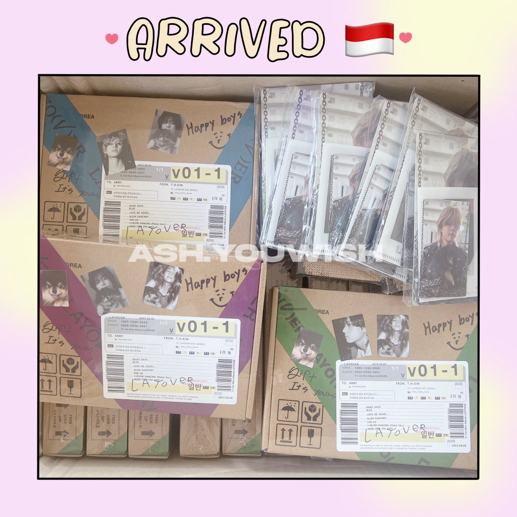 Jual [READY STOCK] ALBUM V LAYOVER | Shopee Indonesia