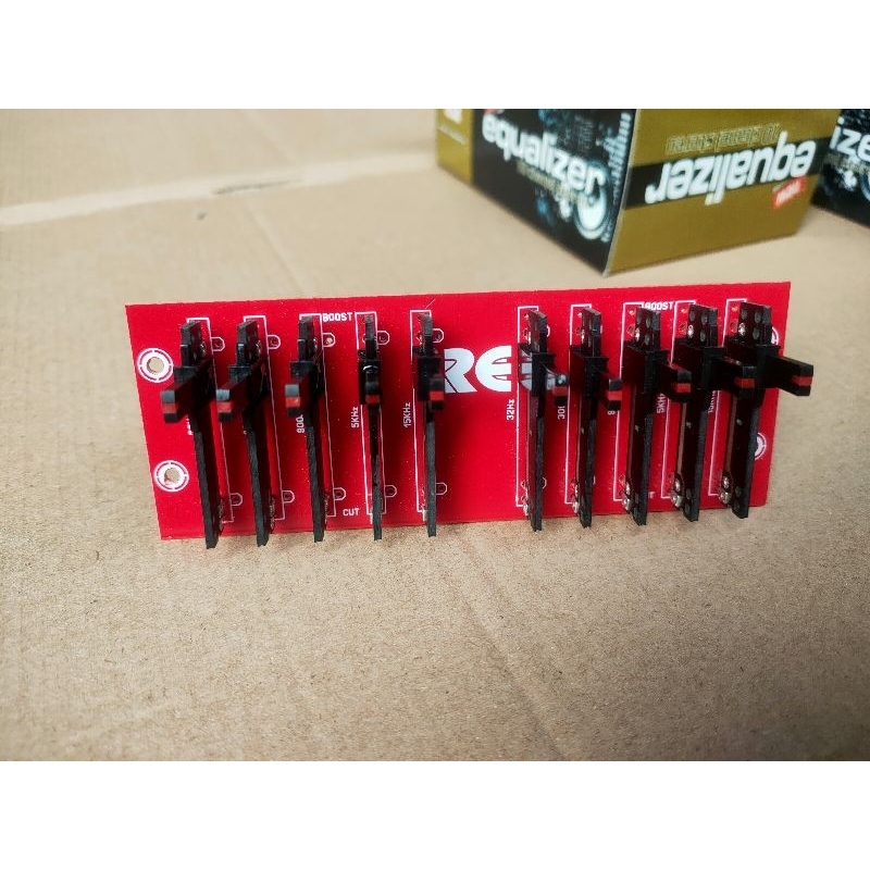 Jual Kit equalizer 10 channel stereo 4x TL084 | Shopee Indonesia