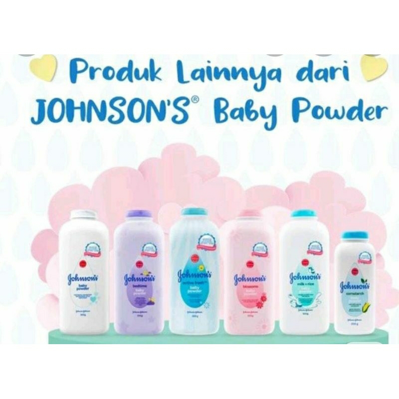 Jual JOHNSON blossoms baby powder 500 gr | Shopee Indonesia
