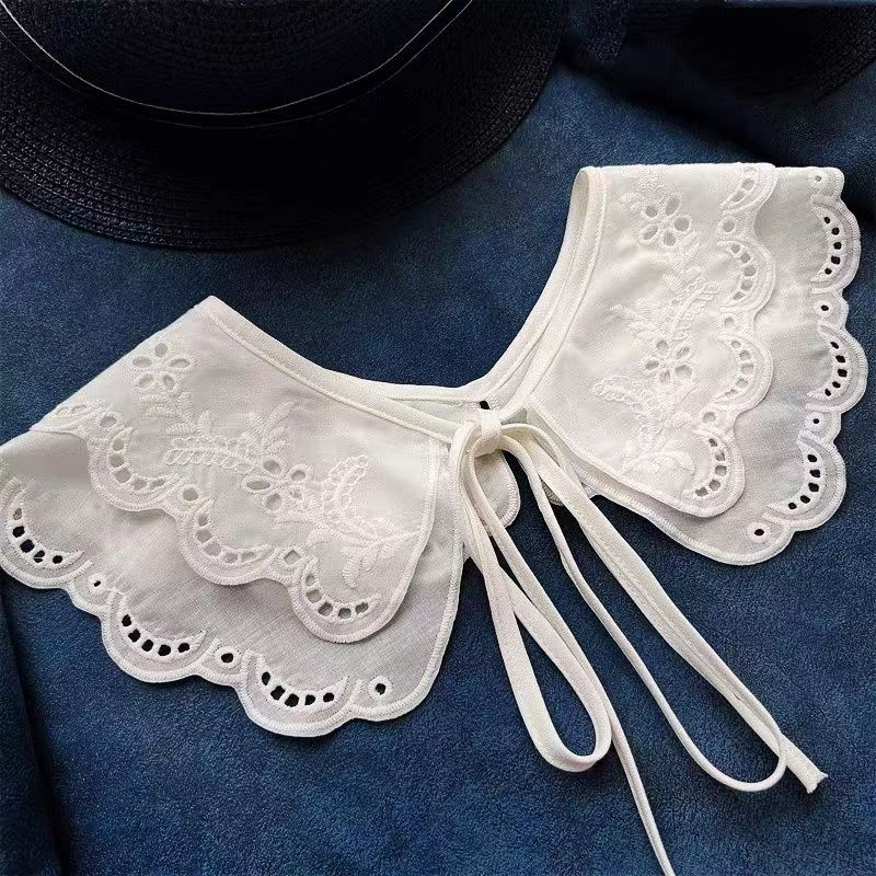 Jual Fake Collar/Kerah Palsu/Kerah Instan/Renda Kerah 2 ply Premium ...