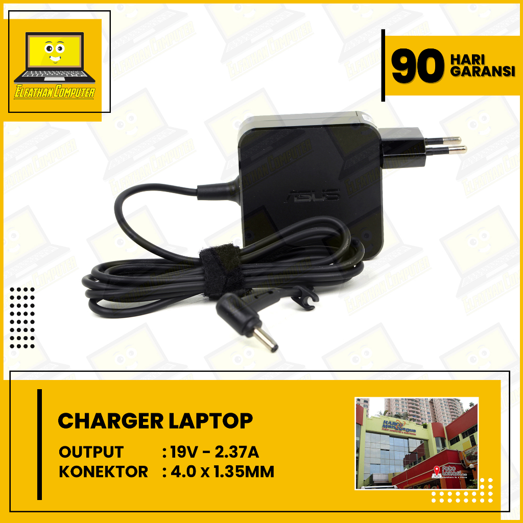 Jual Charger Carger Laptop Asus X541 X541U X541UA X541UV X541S 45Watt ...