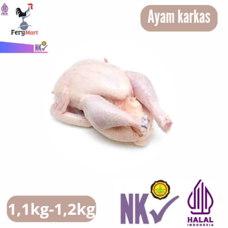 Jual Ayam Karkas broiler 1.2kg up Ayam Karkas Frozen utuh | Shopee Indonesia