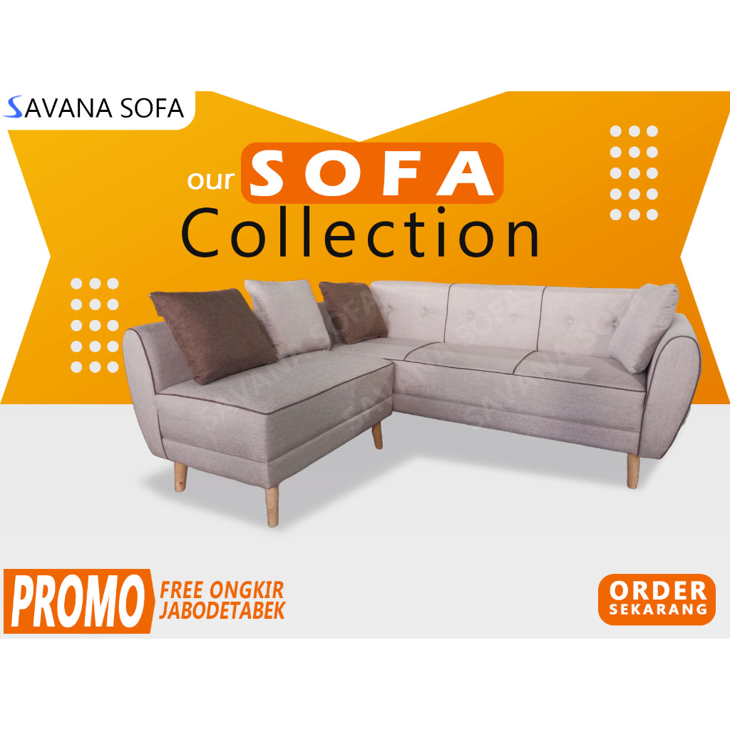 Jual Sofa minimalis / Sofa Retro / Sofa unik / Sofa modern / Sofa L ...