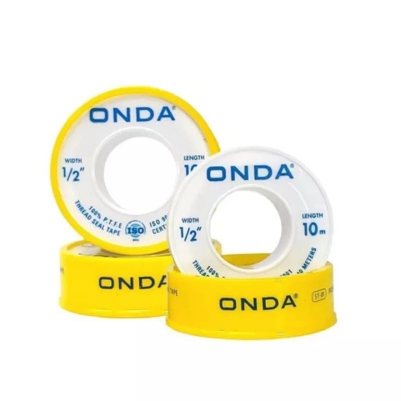 Jual SEAL TAPE ONDA 1/2 INCH 12MM (10 meter)/ SEAL TAPE GRT 1000% ...