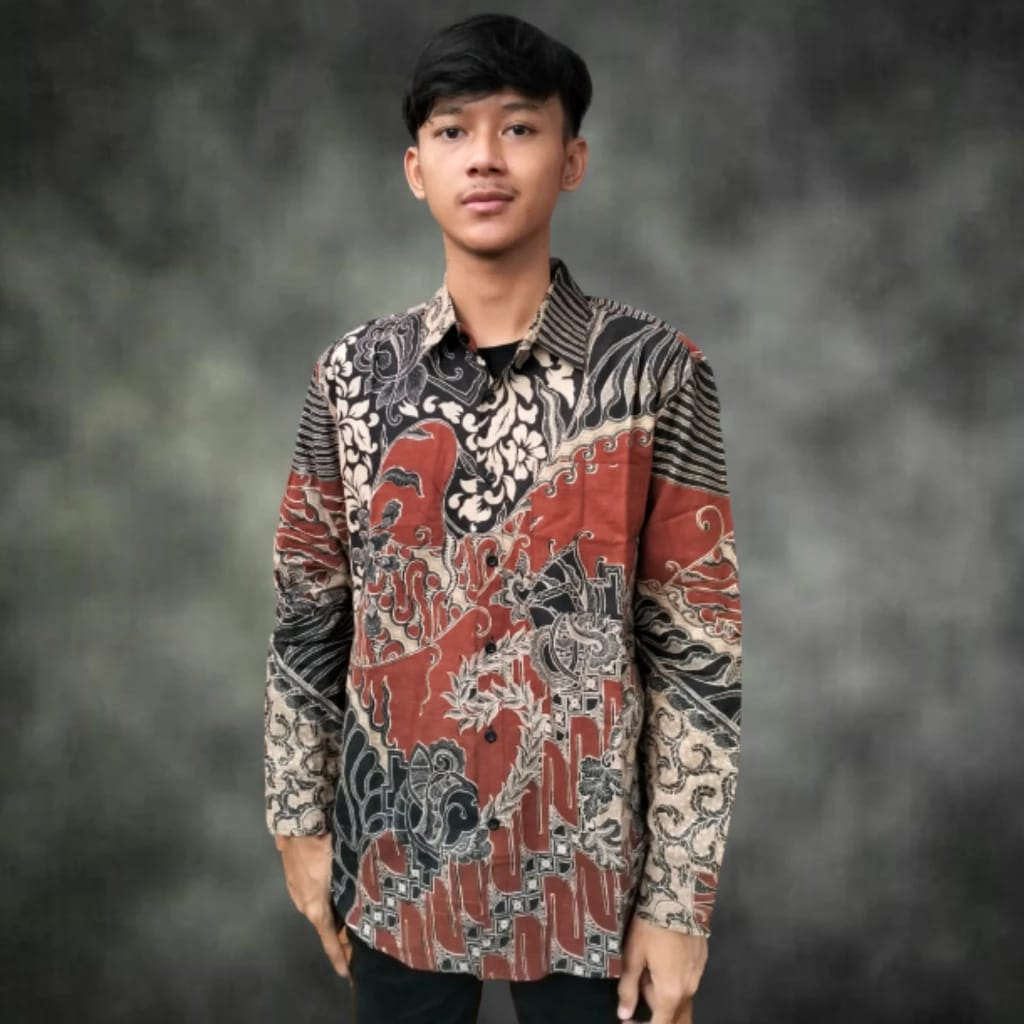 Jual Batik All Sultan1 - Kemeja Batik Lengan Panjang Slimfit Kondangan ...