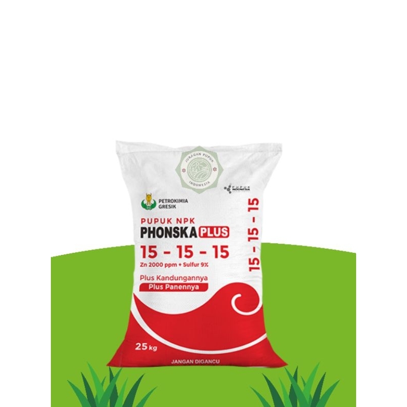 Jual PUPUK NPK PHONSKA PLUS 25 KG PT PETROKIMIA GRESIK | Shopee Indonesia