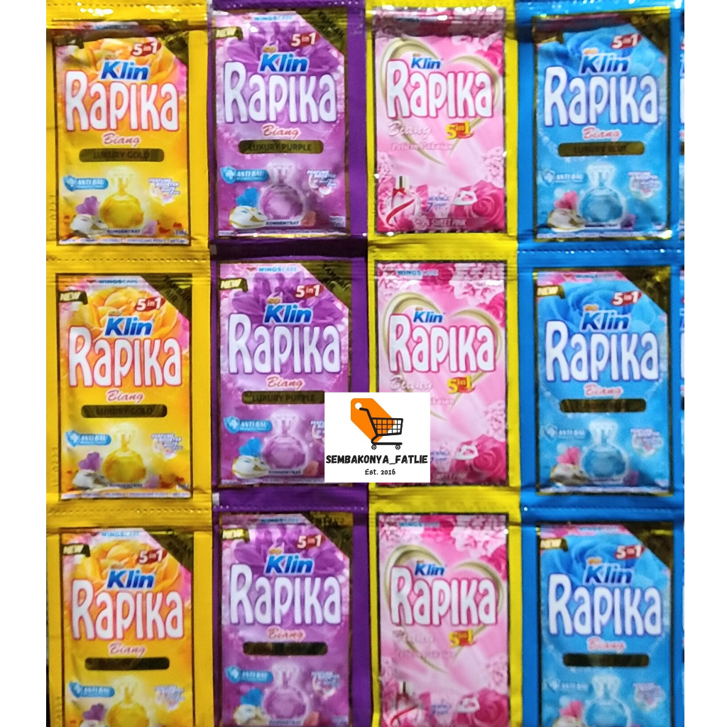 Jual RAPIKA BIANG SACHET 5IN1 / 1 RENCENG ISI 12 | Shopee Indonesia