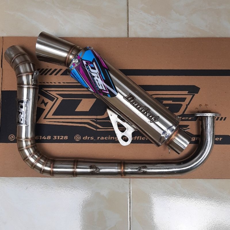 Jual KNALPOT SAMLONG COBRA VARIO BEAT AEROX MIO PCX NMAX ORIGINAL DRS ...