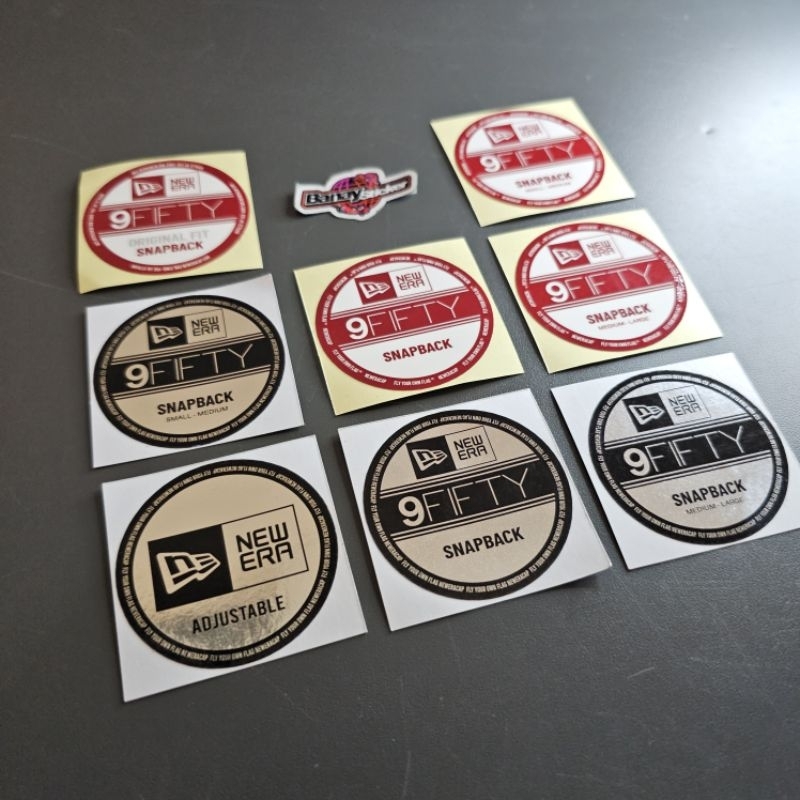 Jual Stiker Sticker New Era 9FIFTY | Shopee Indonesia