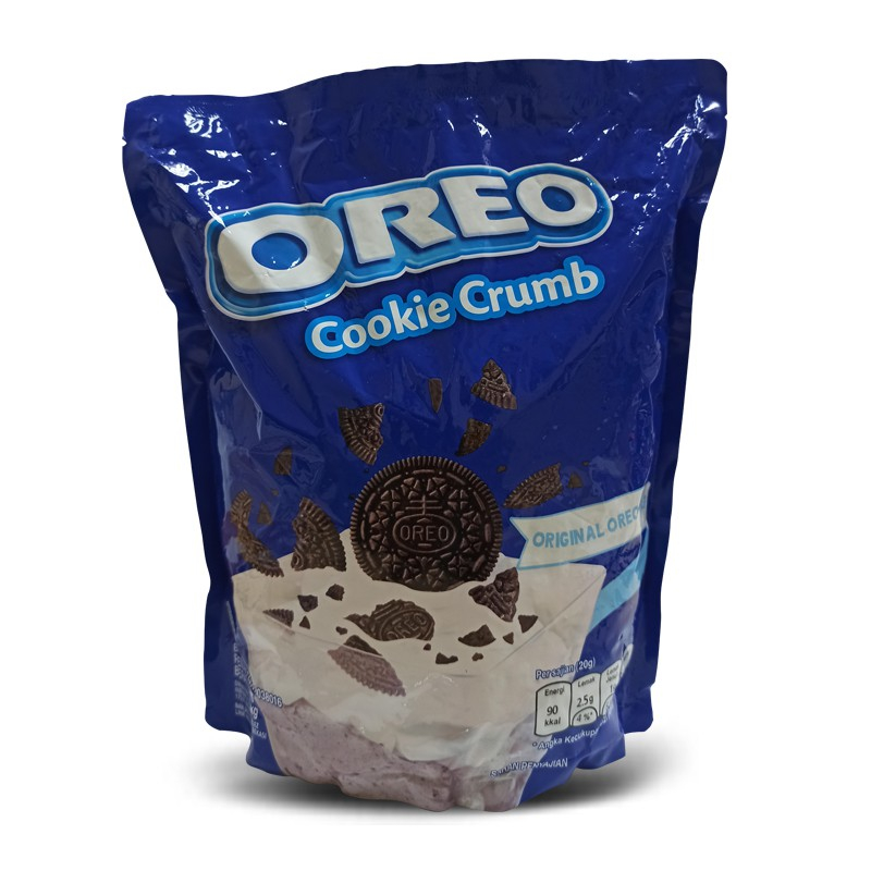 Jual OREO ORIGINAL COOKIE CRUMB REPACK 250GRAM / REMAHAN BISKUIT OREO ...