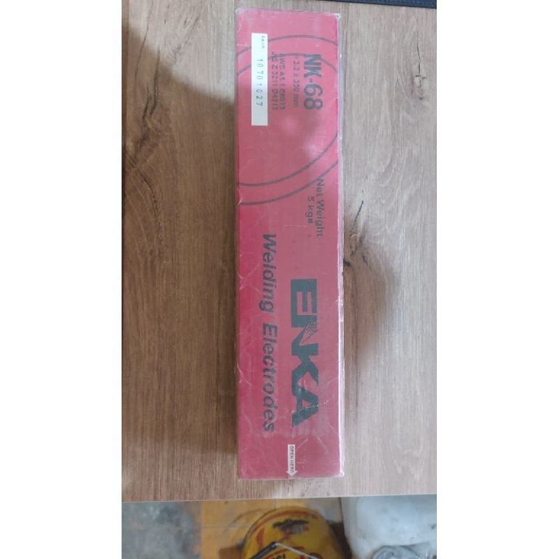 Jual Kawat Las ENKA NK 68 3.2 x 350mm (5KG) | Shopee Indonesia