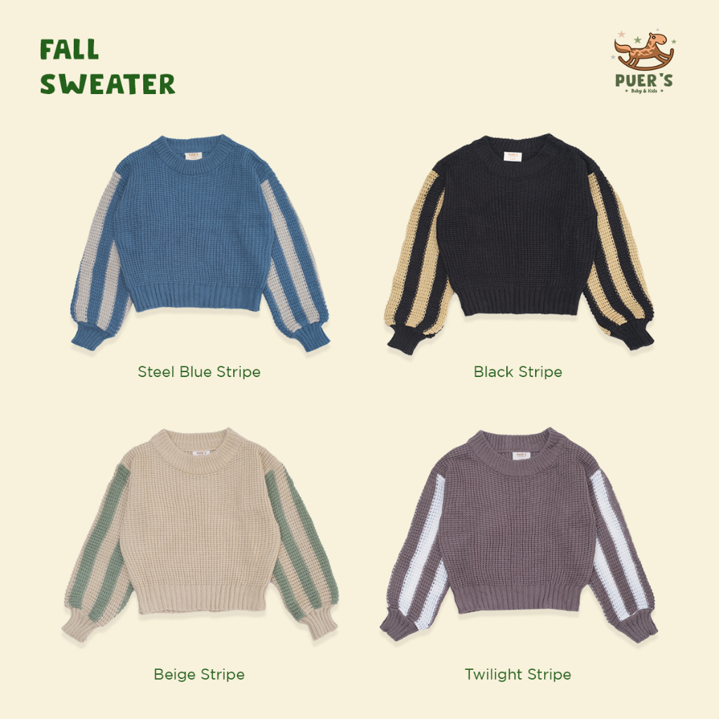 Jual SWEATER KNIT ANAK PUER'S FALL SWEATER (OUTERWEAR ANAK/SWEATER ANAK ...