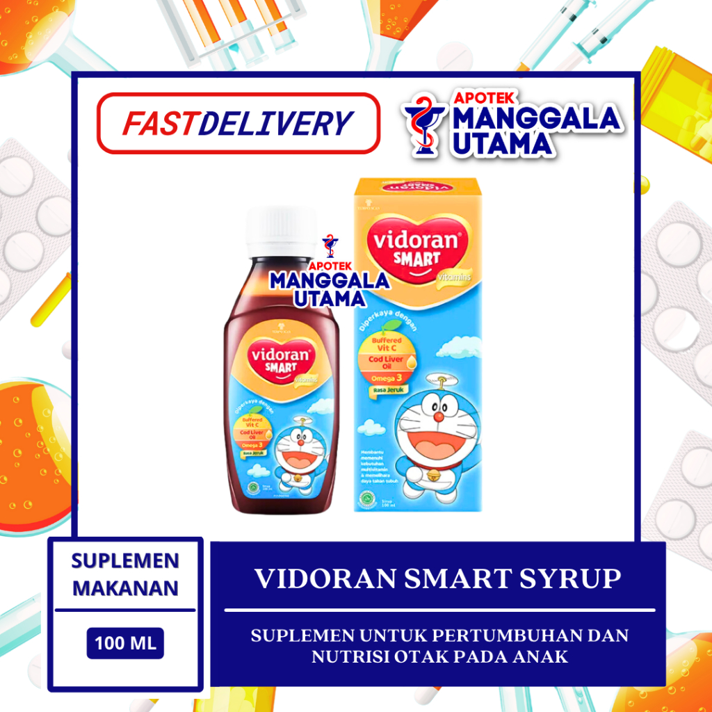 Jual VIDORAN SMART SYRUP 100 ML | Shopee Indonesia