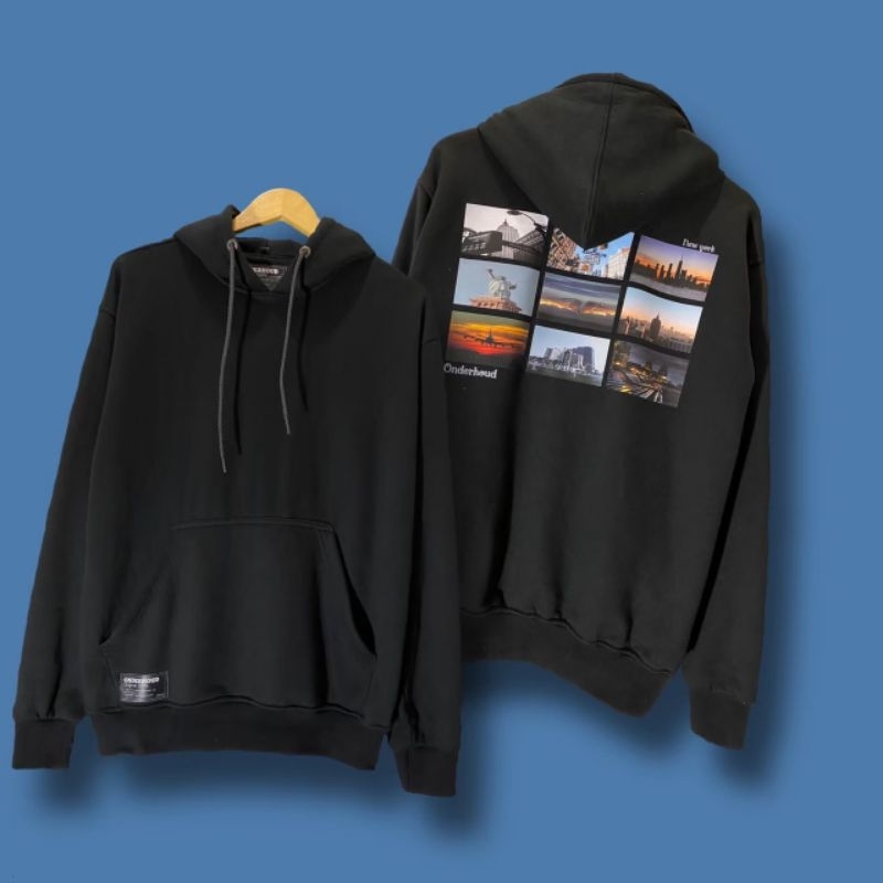 Jual HOODIE ONDERHOUD BLACK (ORIGINAL DISTRO) | Shopee Indonesia