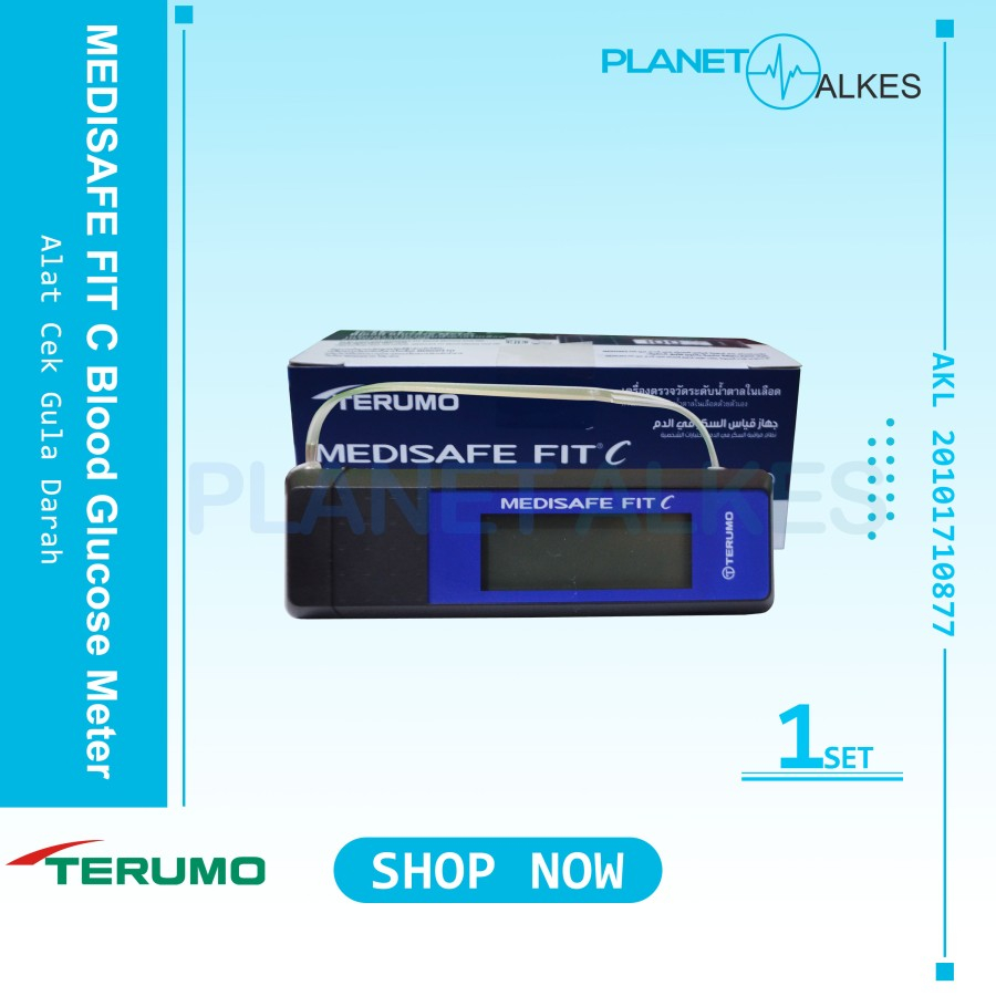 Jual Terumo Medisafe Fit C Alat Cek Gula Darah Terumo Medisafe Glucose ...