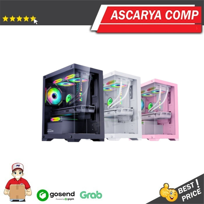 Jual Casing PC Gaming Armageddon Aquaron M-Atx Mini ITX Micro ATX ...
