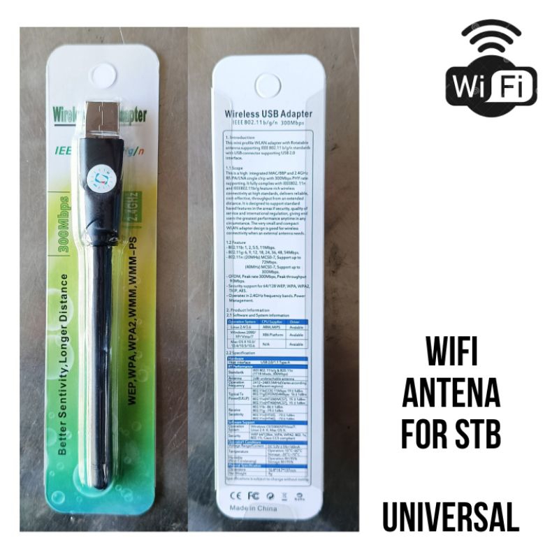 Jual WIFI Dongle USB for STB Universal up to 300 mbps | Shopee Indonesia
