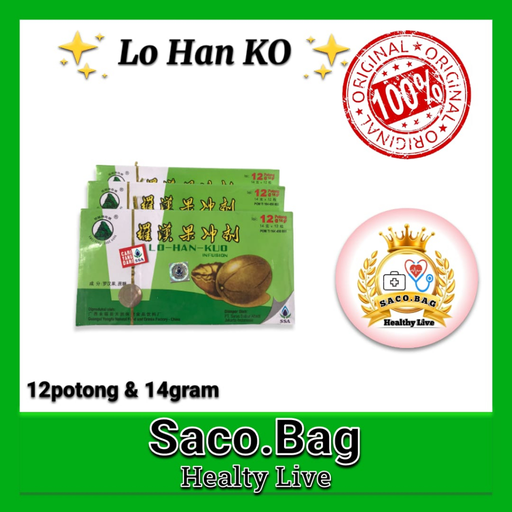 Jual Lo Han Kuo Infusion isi 12 Pak kecil | Shopee Indonesia