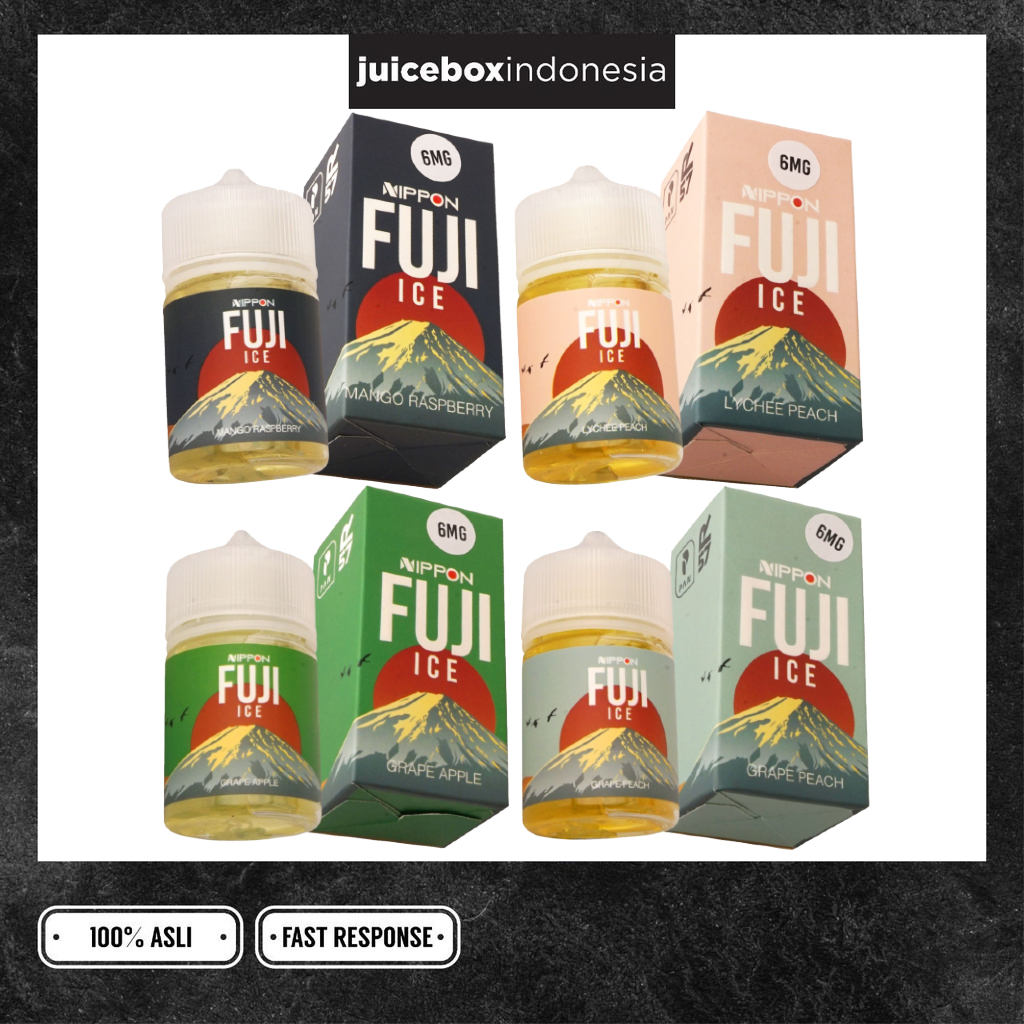 Jual NIPPON FUJI ICE SERIES 60ML AUTHENTIC by HERO57 | Shopee Indonesia