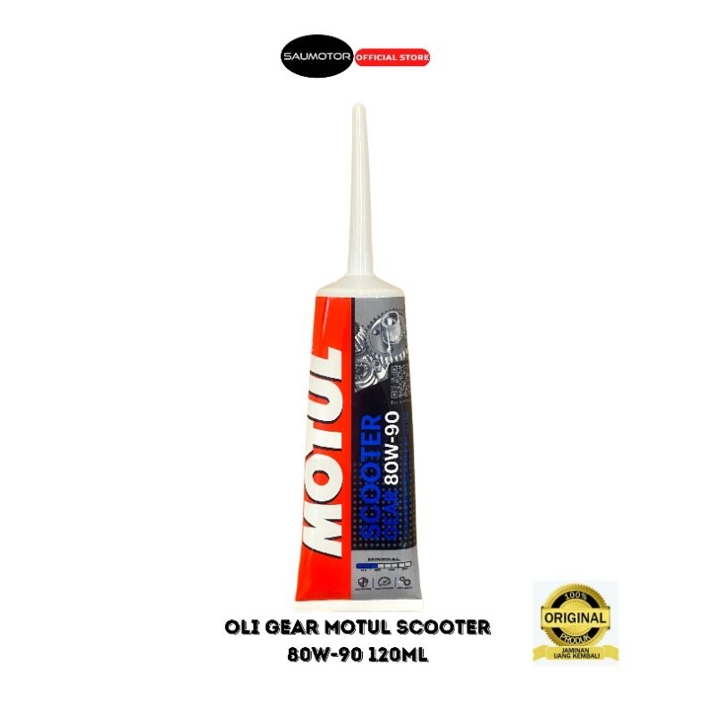 Jual MOTUL Oli Gear matic Oli Gir oli Gardan motor metik 80W90 isi 120 ...