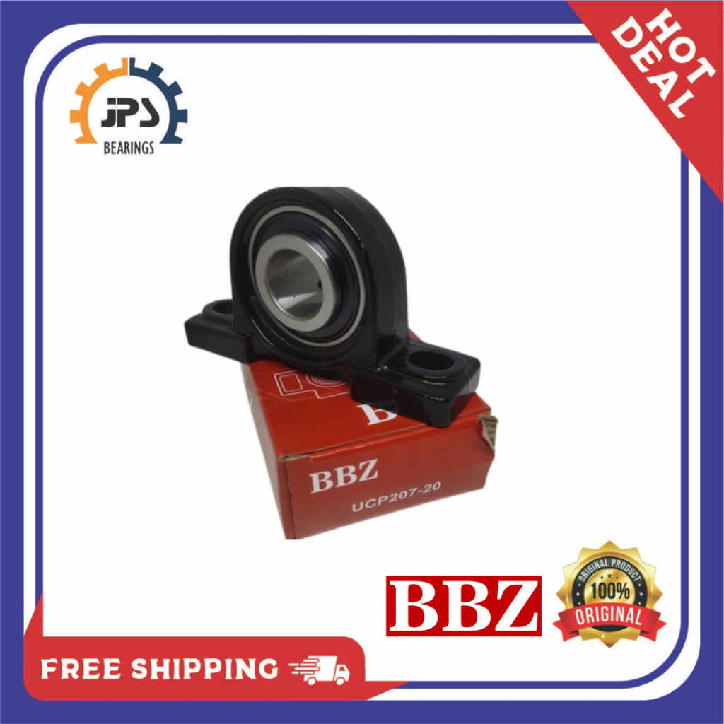 Jual PILLOW BLOCK BEARING UCP 207 - 20 BBZ CHINA | Shopee Indonesia
