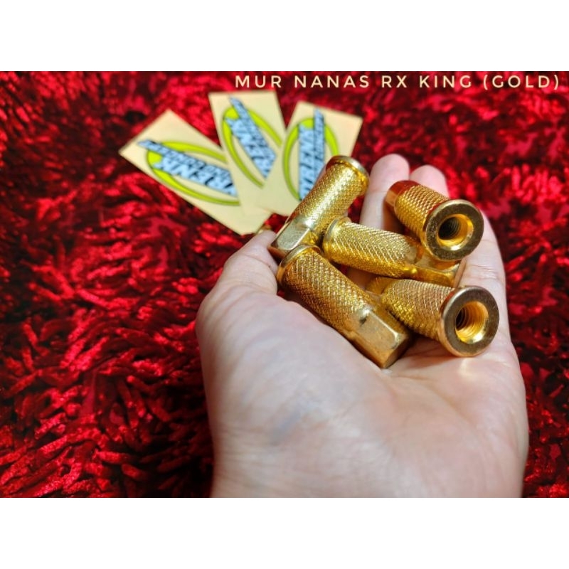 Jual (1 PCS ) Mur Head RX King / Mur Nanas Mur M8 atau cocok untuk baut ...