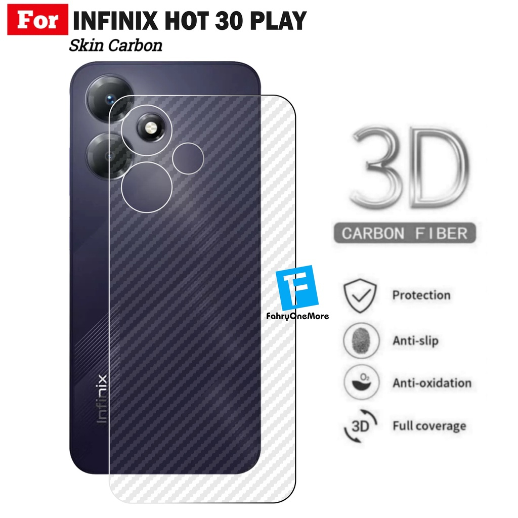 Jual Skin Carbon Tansparent CLEAR INFINIX HOT 60 50 40i 30 30i 30Play ...