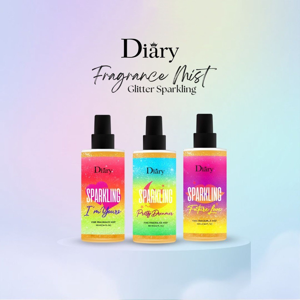 Jual DIARY Sparkling Fine Fragrance Mist 100ml | Shopee Indonesia